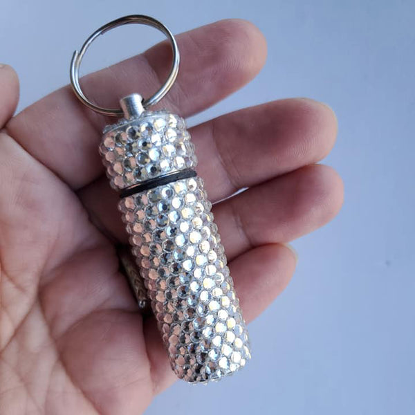 Rhinestone Pill / Medicine Container – The Cup Corset